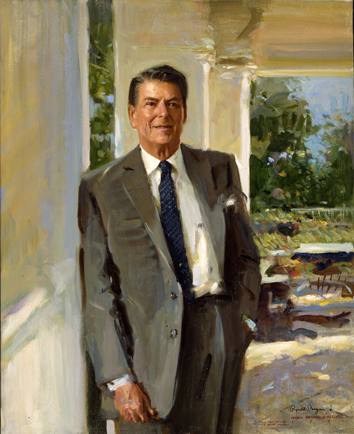 President Ronald Reagan | Everett Raymond Kinstler