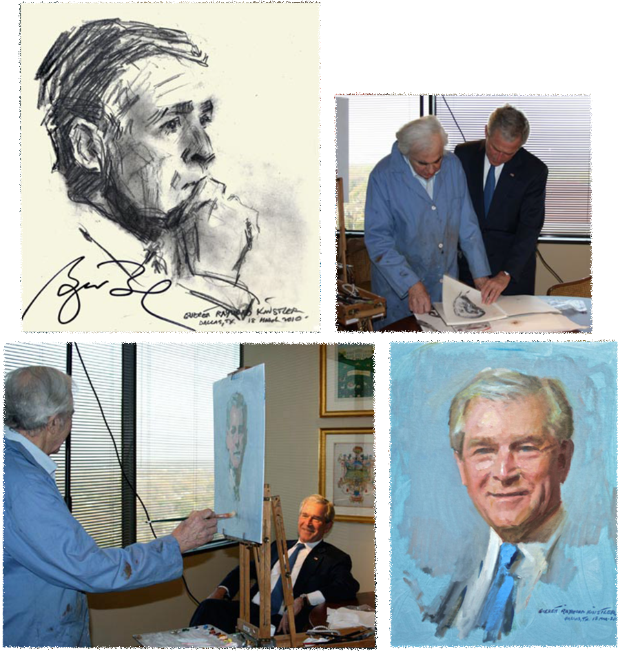 President George W. Bush | Everett Raymond Kinstler